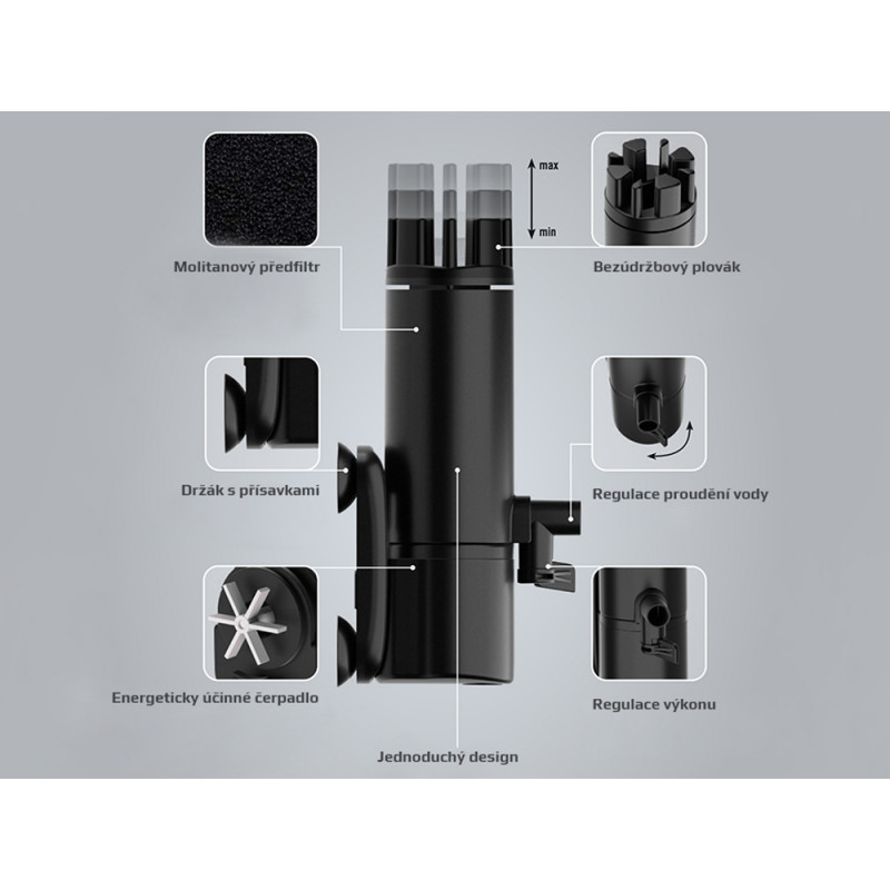 Aquael Skimmer SAS 500 | SURPAN.cz